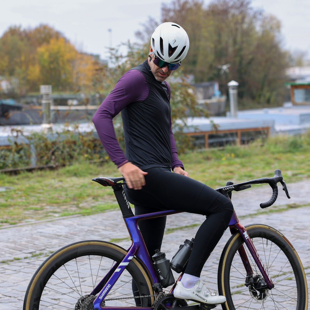 Jim Jersey L/S Unisex - Plum – Decca Cycling